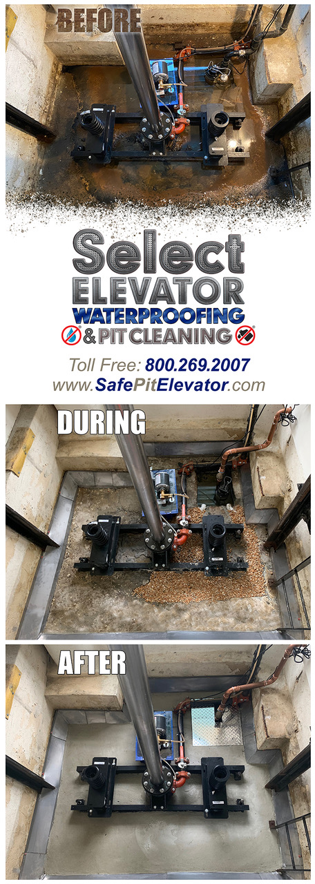 Elevator Waterproofing | Select Elevator Waterproofing